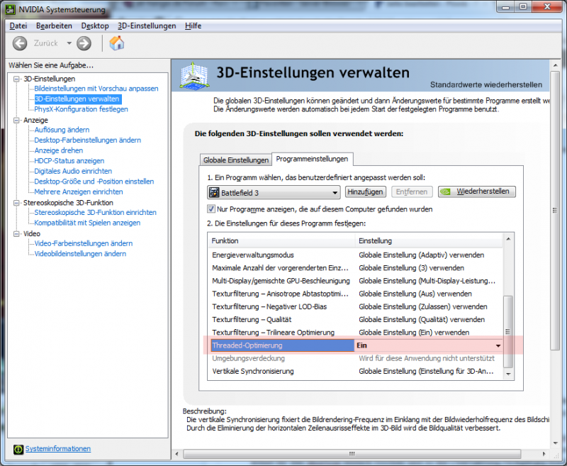 Battlefield3 – nVidia Optimierung | Powie's Tech Blog
